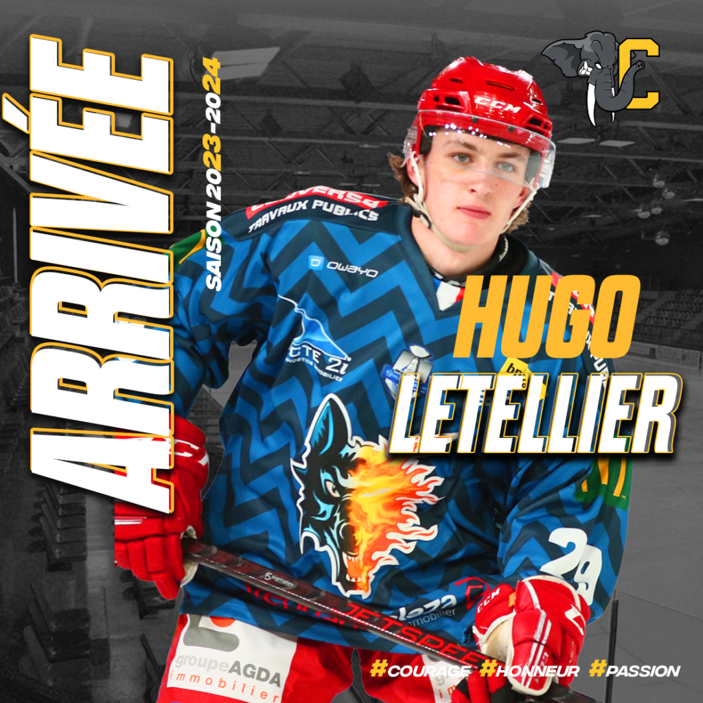 Arrivée Officielle Saison 2023-2024 : Hugo LETELLIER - CH73 - Les ...