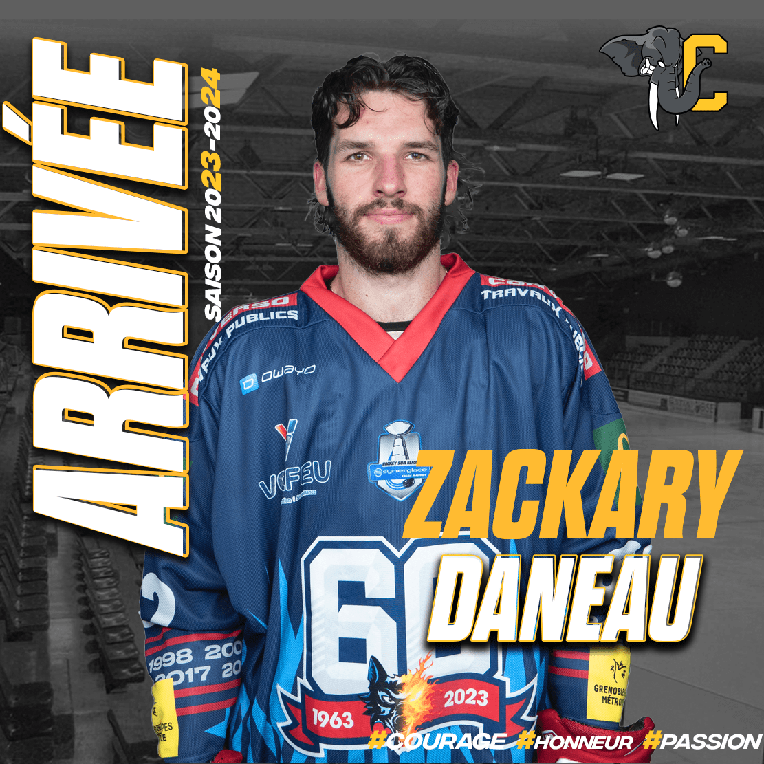 ARRIVEE OFFICIELLE SAISON 2023-2024 : Zackary DANEAU !! - CH73 - Les ...