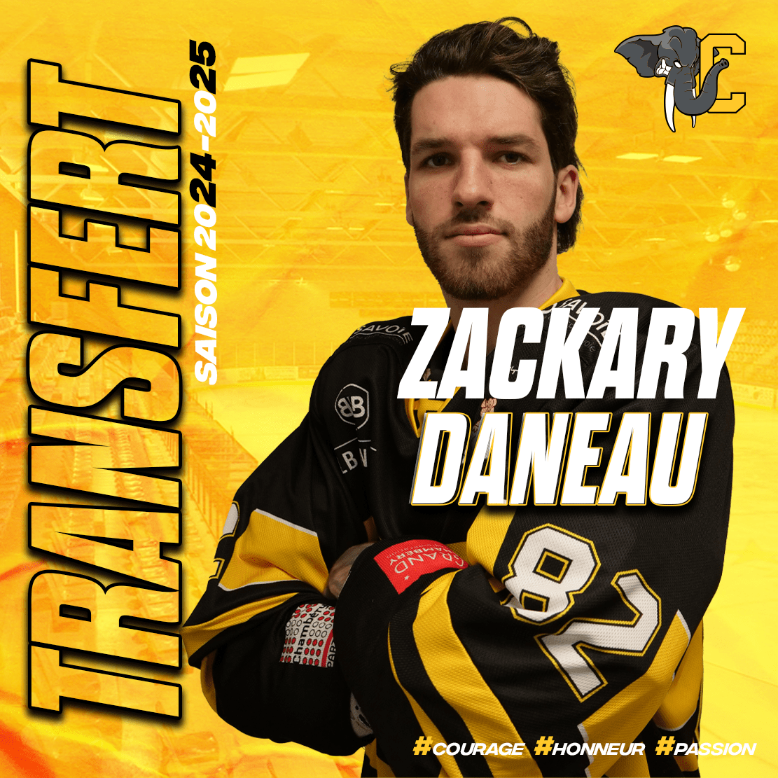 DEPART SAISON 24-25 : Samuel REGIS, Colby MUISE et Zackary DANEAU ...