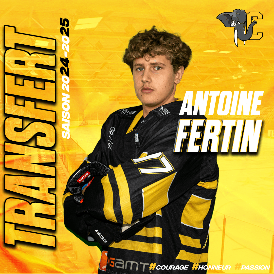 🛑DEPART OFFICIEL SAISON 24-25 : Antoine FERTIN - SOC Hockey
